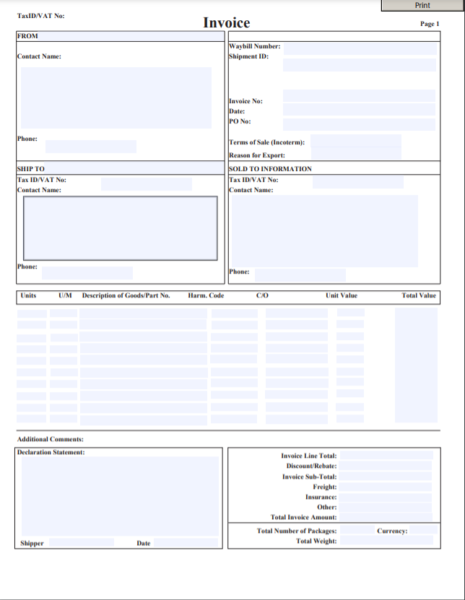 Handelsrechnungen für ECommerce-Unternehmen - ShippyPro Blog